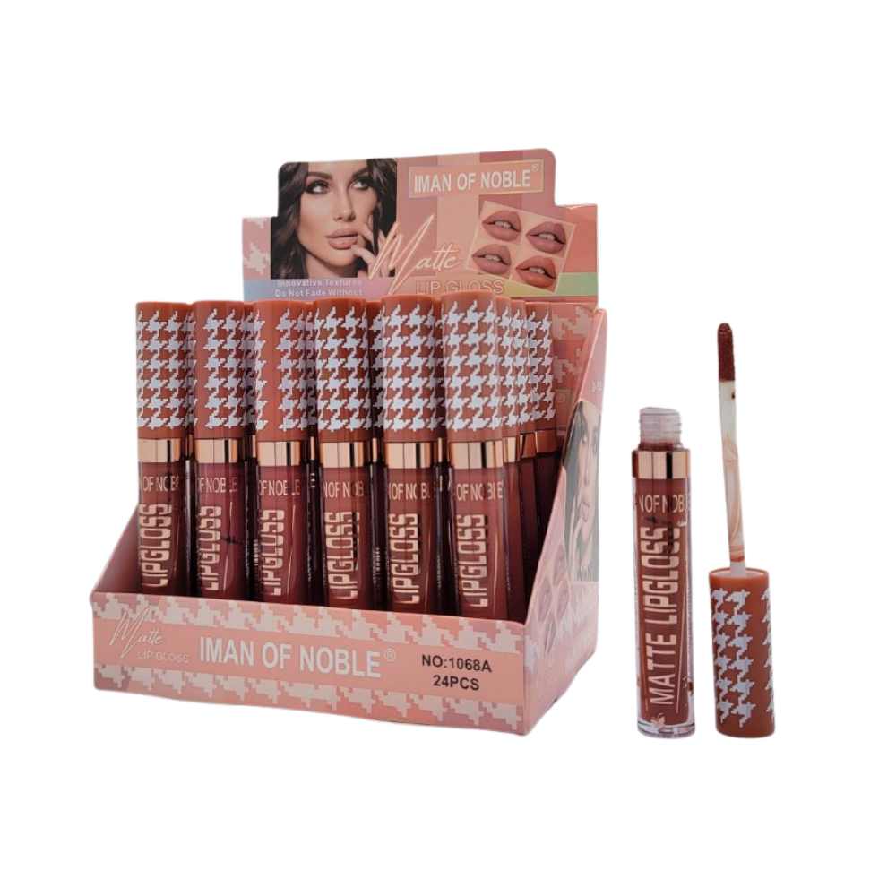 BRILLO LABIAL MATTE 3 TONALIDADES IMAN OF NOBLE