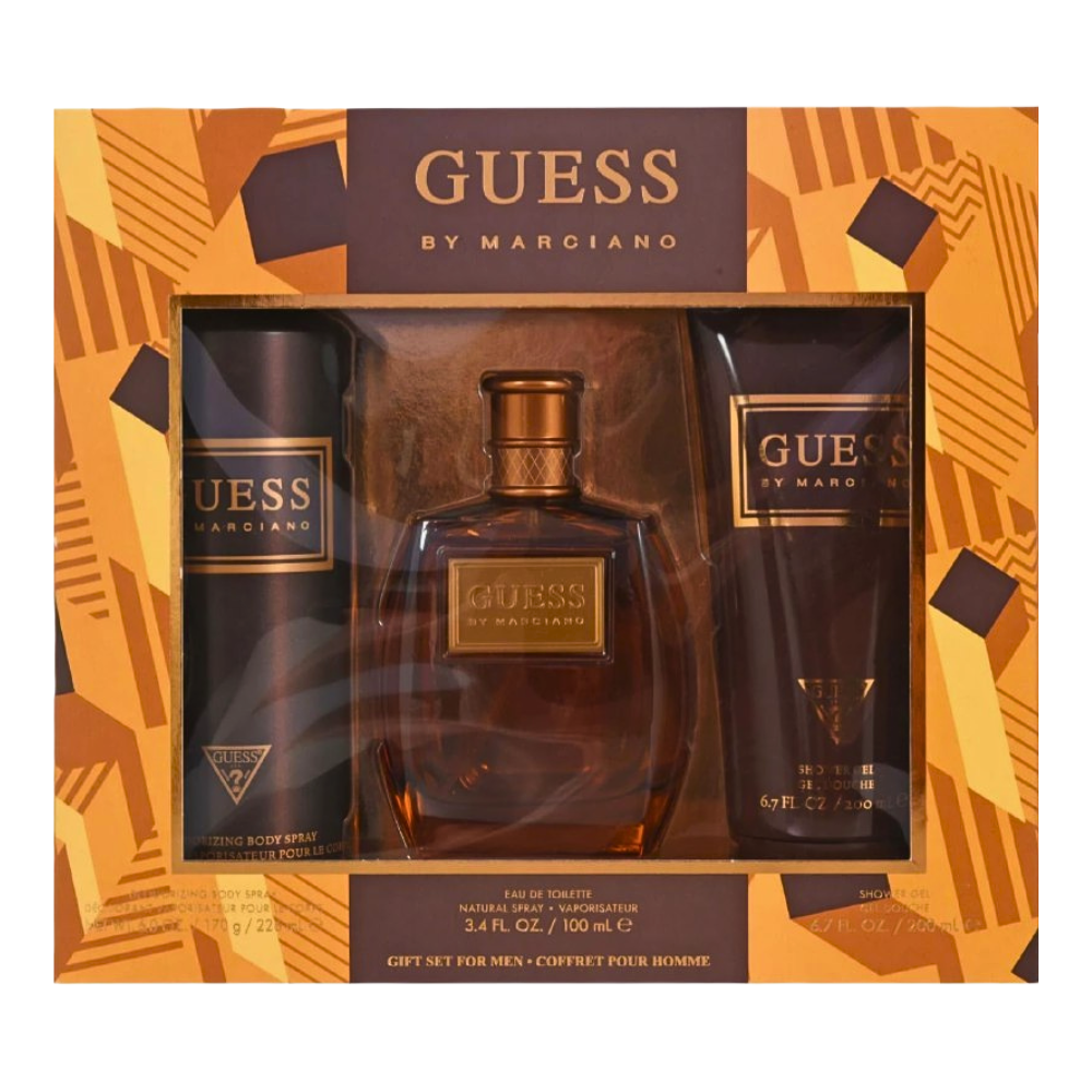 SET GUESS MARCIANO EDT 100ML, BODY SPRAY 226ML, SHOWER GEL 200ML (H)