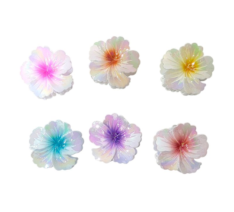 GANCHO PARA EL CABELLO DE PINZA DE FLOR HAWAIANA, PINZAS DE SUJECION F