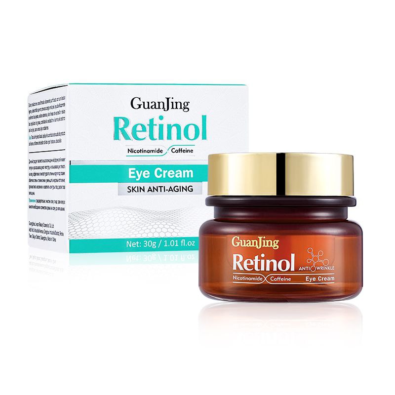 CREMA FACIAL PARA OJOS ANTIEDAD DE RETINOL GUANJING 30G