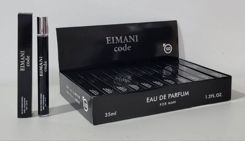 MINI PERFUME EN TUBO PARA CABALLERO EIMANI CODE EDP 35ML