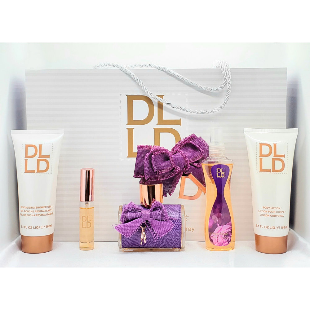 SET PERFUME 5 PIEZAS NYC SCENTS DLLD