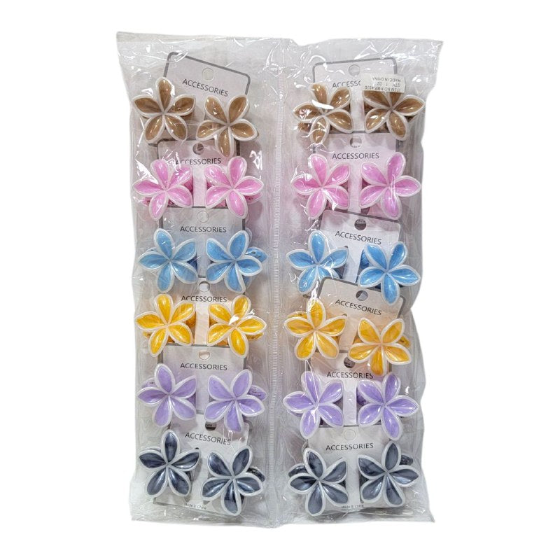 GANCHO PARA EL CABELLO DE DISEÑO DE FLOR, PINZAS DE SUJECION FUERTE, A