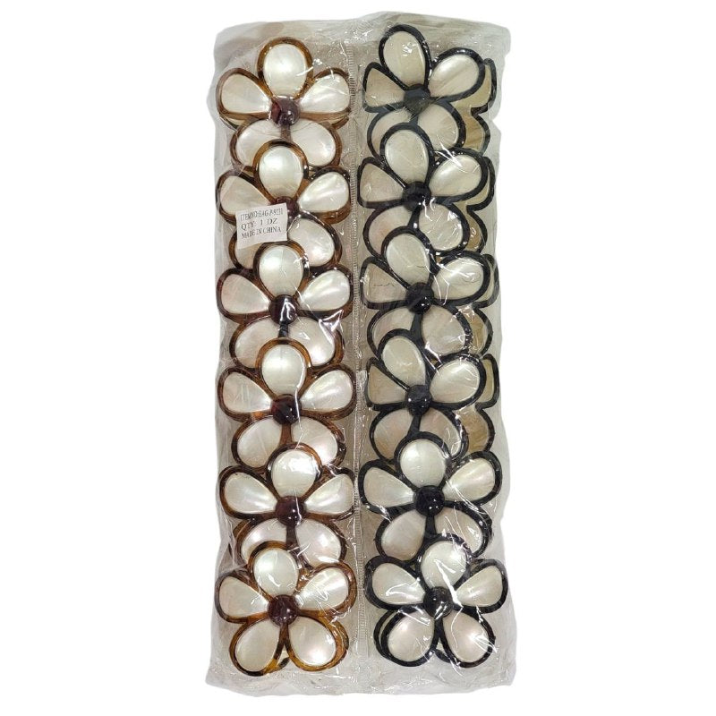 GANCHO PARA EL CABELLO DE PINZA DE FLOR HAWAIANA, PINZAS DE SUJECION F