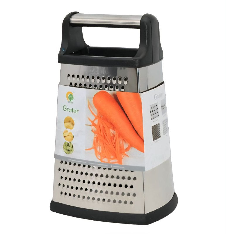 RAYADOR DE QUESO MULTIFUNCIONAL, DE ACERO INOXIDABLE 4 TIPOS DE RAYADO