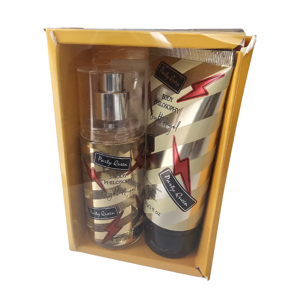 SET SPLASH MINI 88ML BODY PHILOSOPHY BRIGHT ANGEL PANTY QUEEN