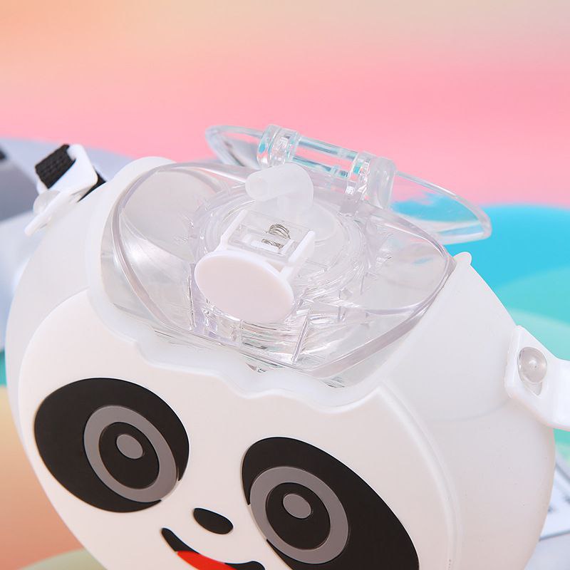 BOTE JUVENIL PORTATIL EN FORMA DE PANDA 380ML