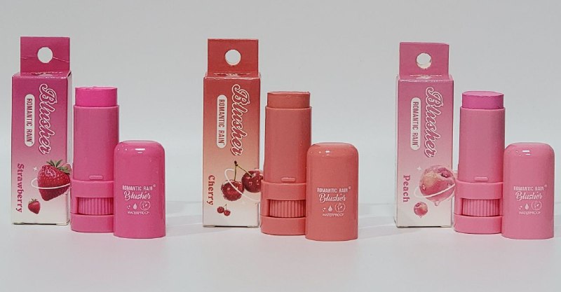 BLUSH EN BARRA ROMANTIC RAIN 3 TONOS