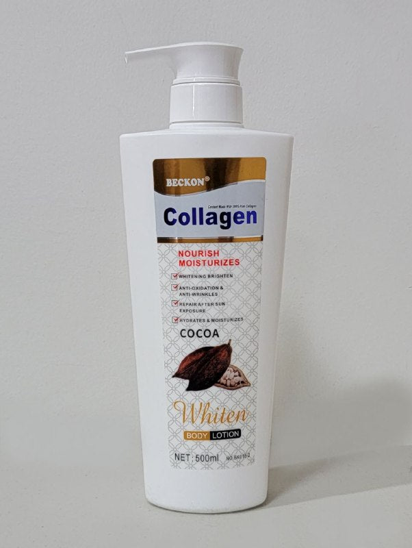 CREMA CORPORAL, CREMA DE CUERPO BLANQUEADORA DE COLAGENO Y COCOA HIDRA