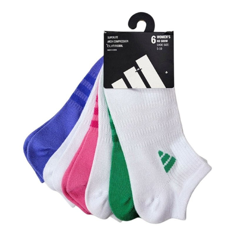 CALCETA TOBILLERA ORIGINAL ADIDAS 6 PARES SIZE 5-10