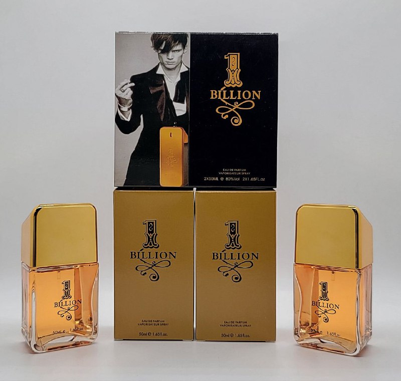 SET PERFUME 1 BILLION EDP 50MLX2