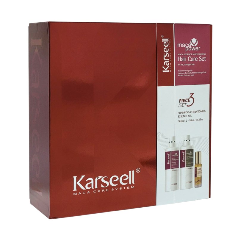 TRATAMIENTO PARA EL CABELLO HIDRATANTE DE 3 PIEZAS SHAMPOO 500ML, ACON