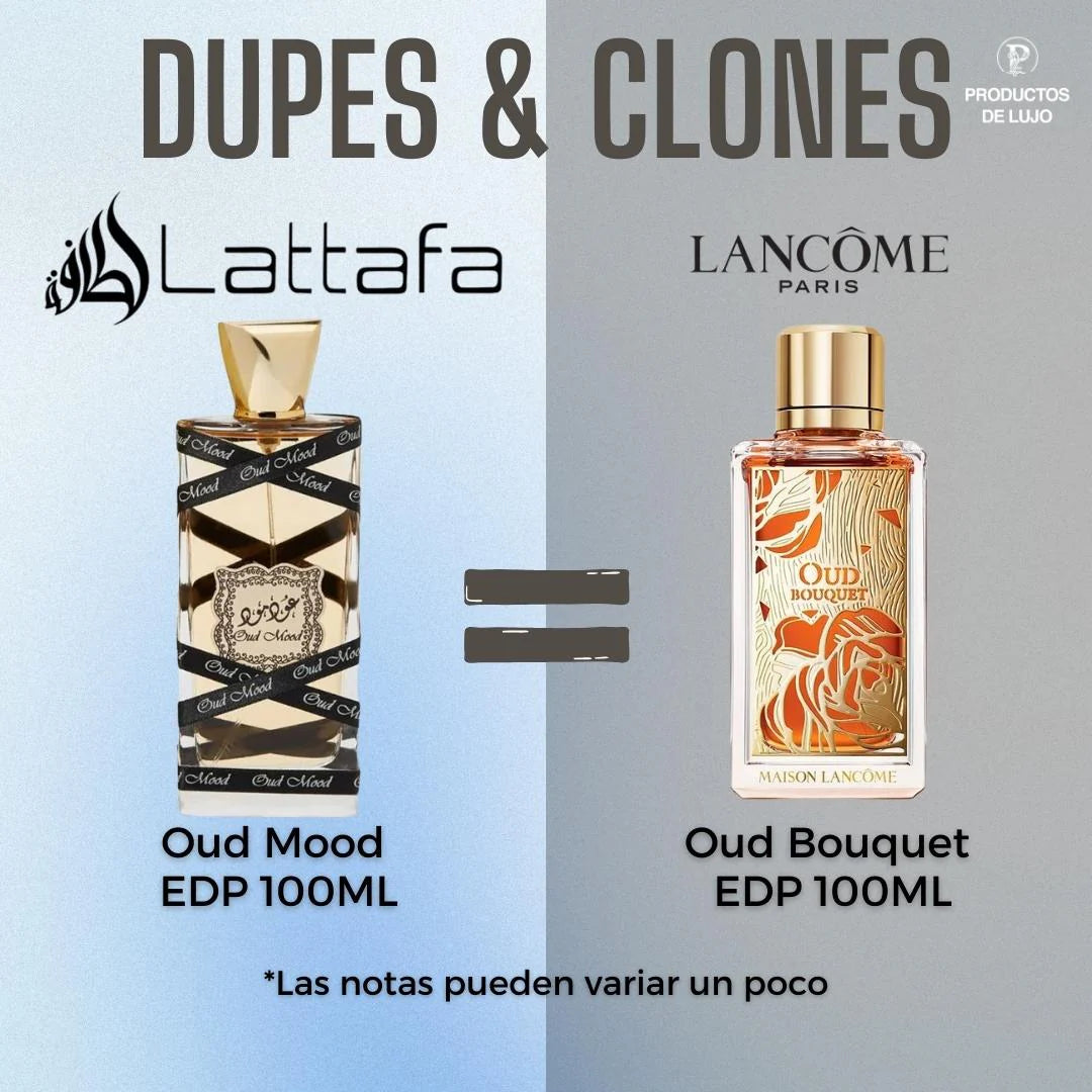 LATTAFA OUD MOOD EDP 100ML (U) LANCOME OUD BOUQUET