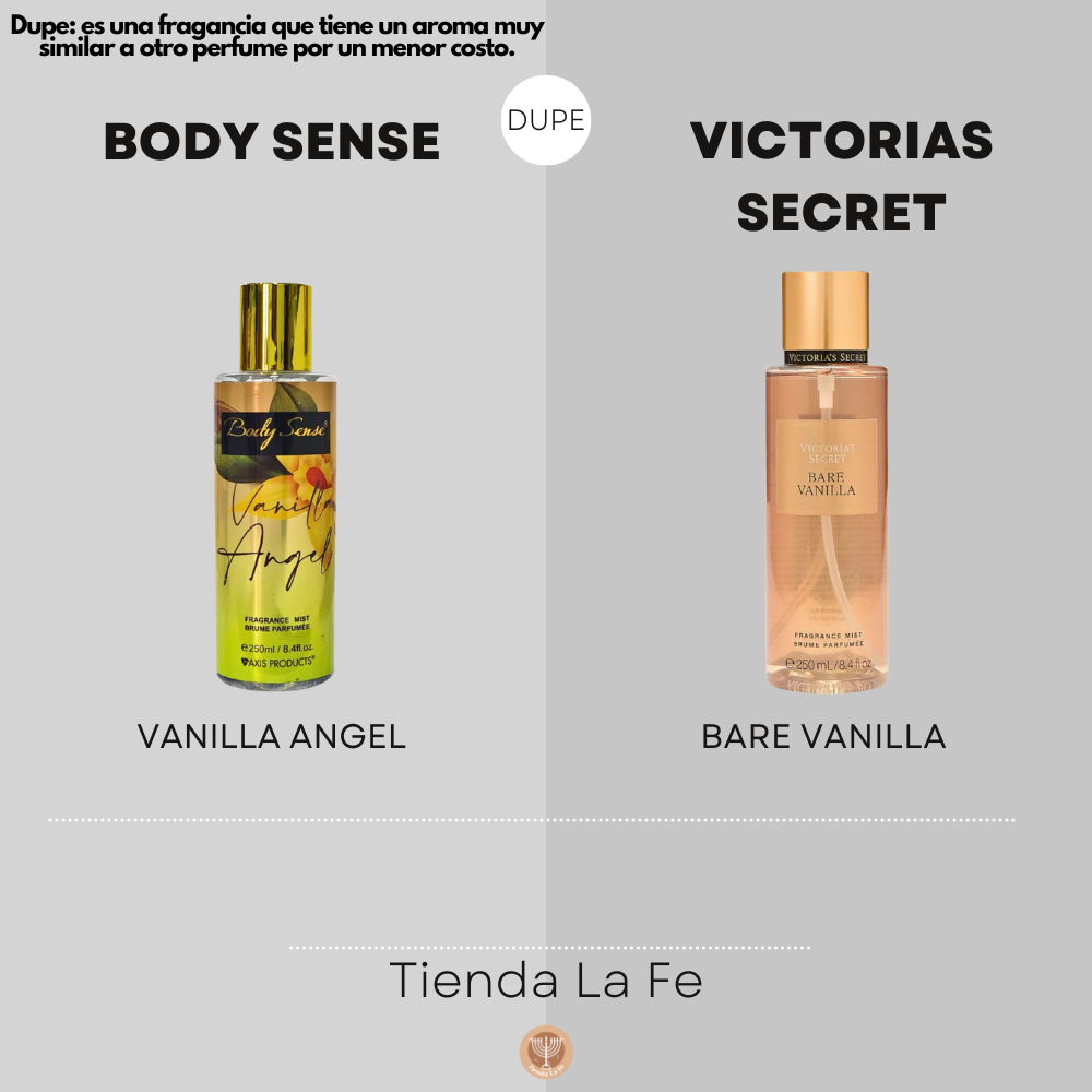 SPLASH AXIS PRODUCTS BODY SENSE VANILLA ANGEL 250ML (M)(DUPE DE VICTOR