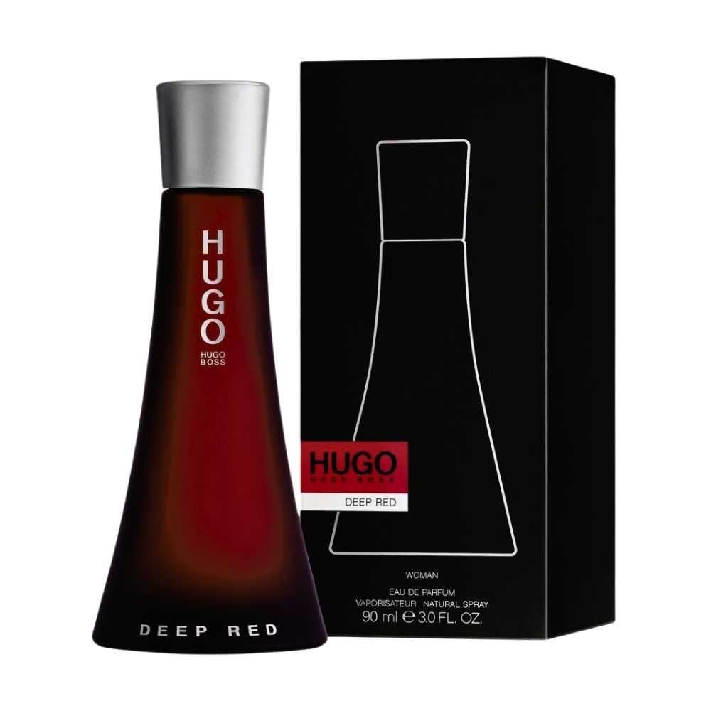 HUGO BOSS DEEP RED FOR WOMEN EDP 90ML (M)