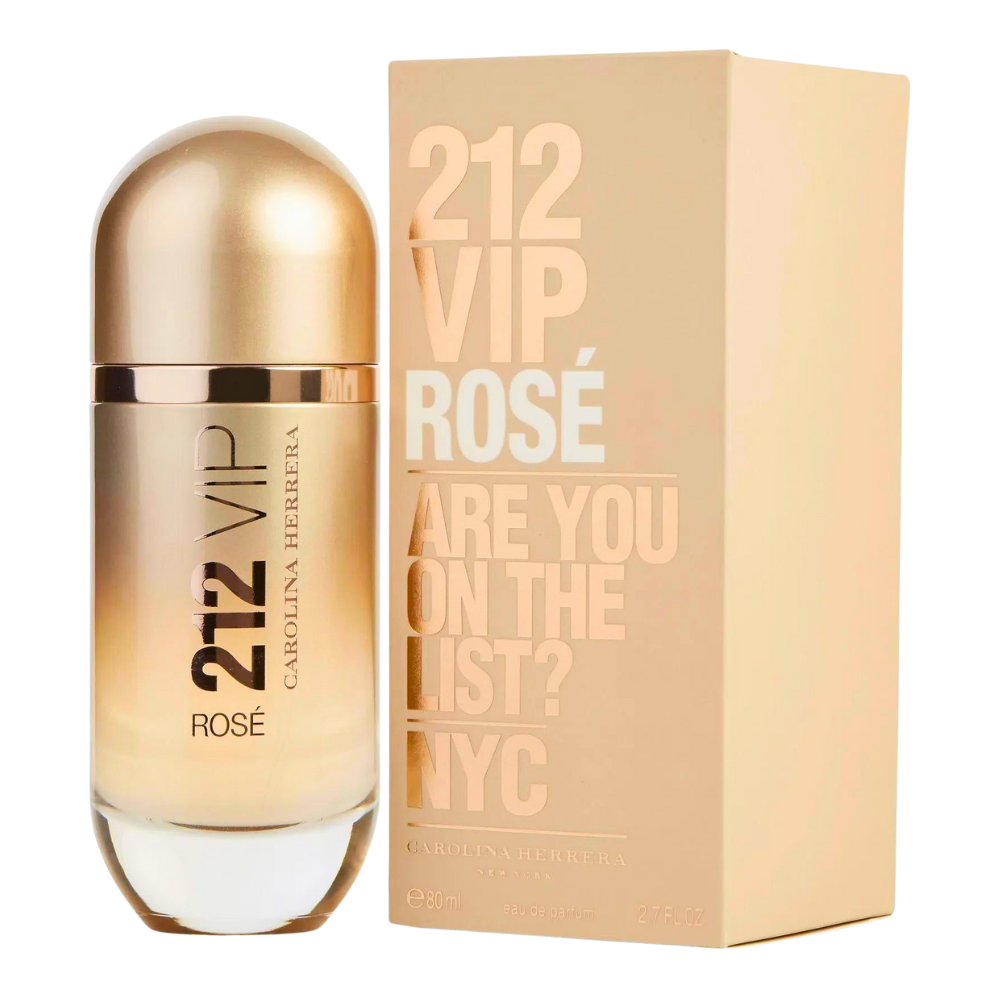 CAROLINA HERRERA 212 VIP ROSE FOR WOMEN EDP 80ML (M)