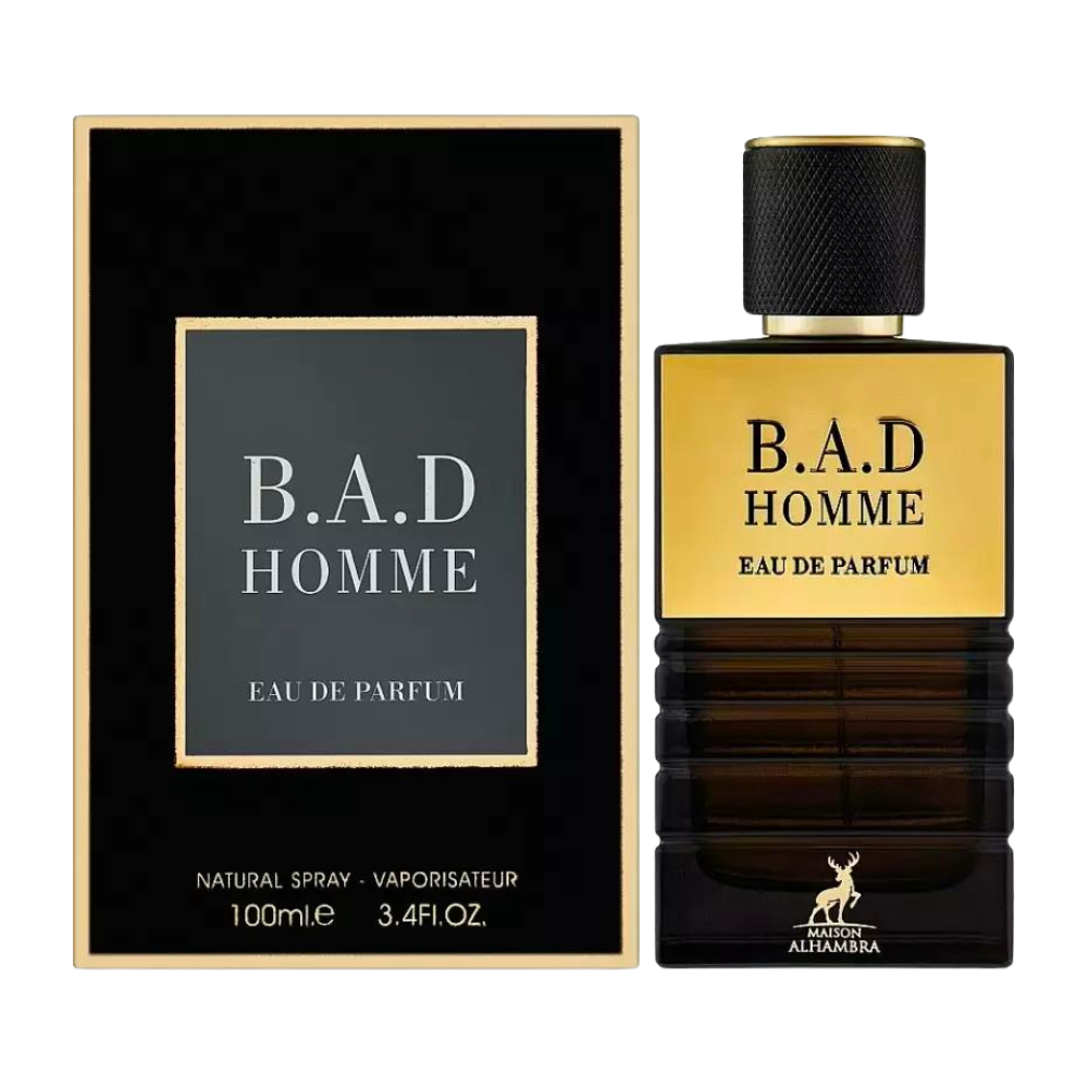 MAISON ALHAMBRA BAD HOMME EDP 100ML (H) (DUPE CAROLINA HERRERA BAD BOY
