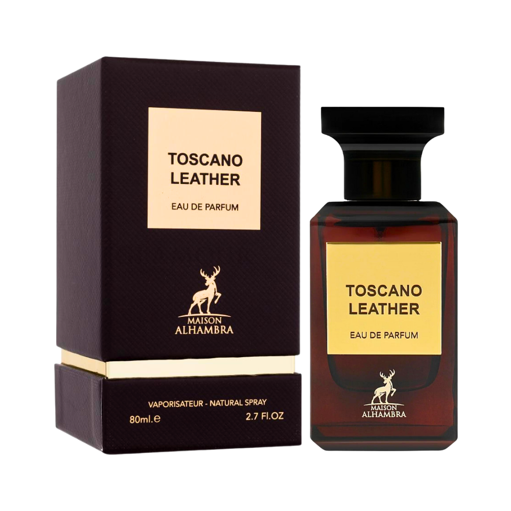 MAISON ALHAMBRA TOSCANO LEATHER EDP 80ML (H) (DUPE TOM FORD TUSCAN LEA