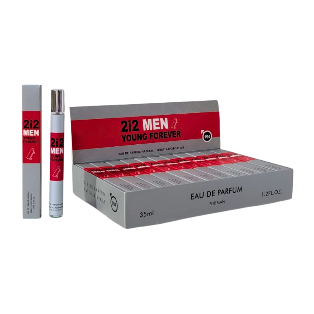 PERFUME EN TUBO PARA HOMBRE 2i2 YOUNH FOREVER 194 EDP 35ML (H)
