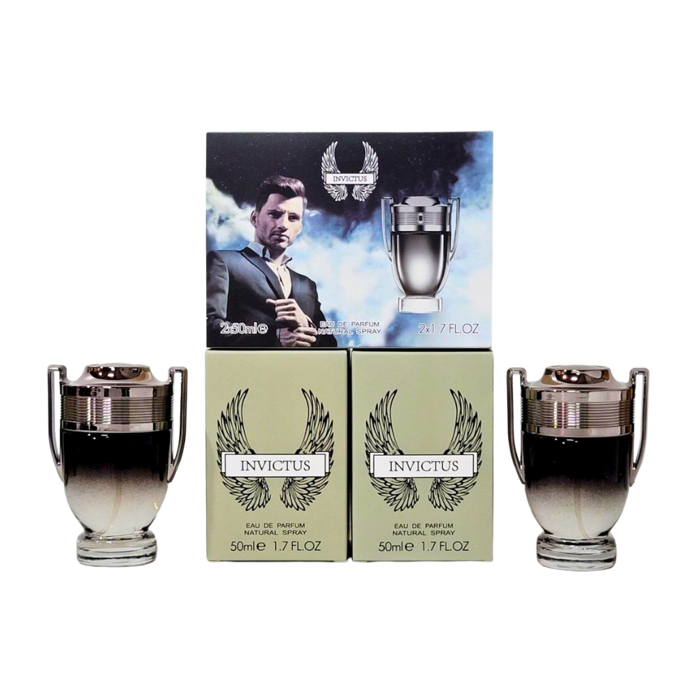 SET INVICTUS EDP 50MLX2 (H)
