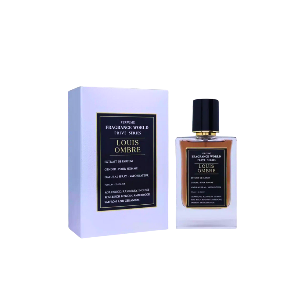 FRAGRANCE WORLD LOUIS OMBRE EDP 70ML (H) (DUPE LOUIS VUITTON OMBRE NOM