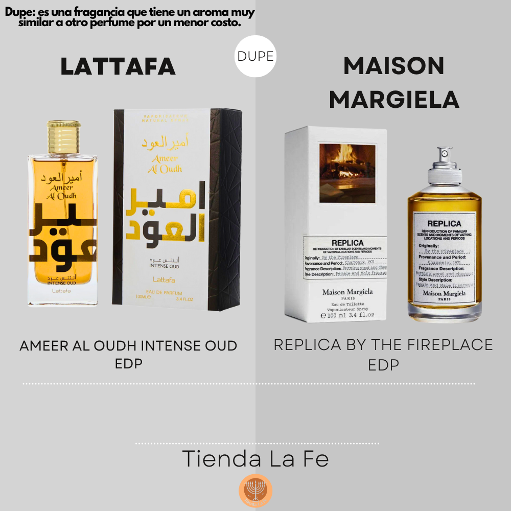 LATTAFA AMEER AL OUDH INTENSE OUD EDP 100ML (U) (DUPE MAISON MARGIELA