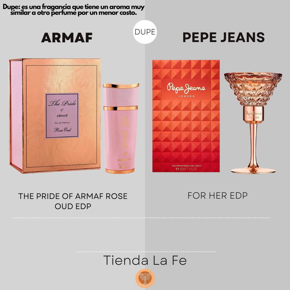 ARMAF THE PRIDE OF ARMAF ROSE OUD EDP 100ML (M) (DUPE PEPE JEANS FOR H