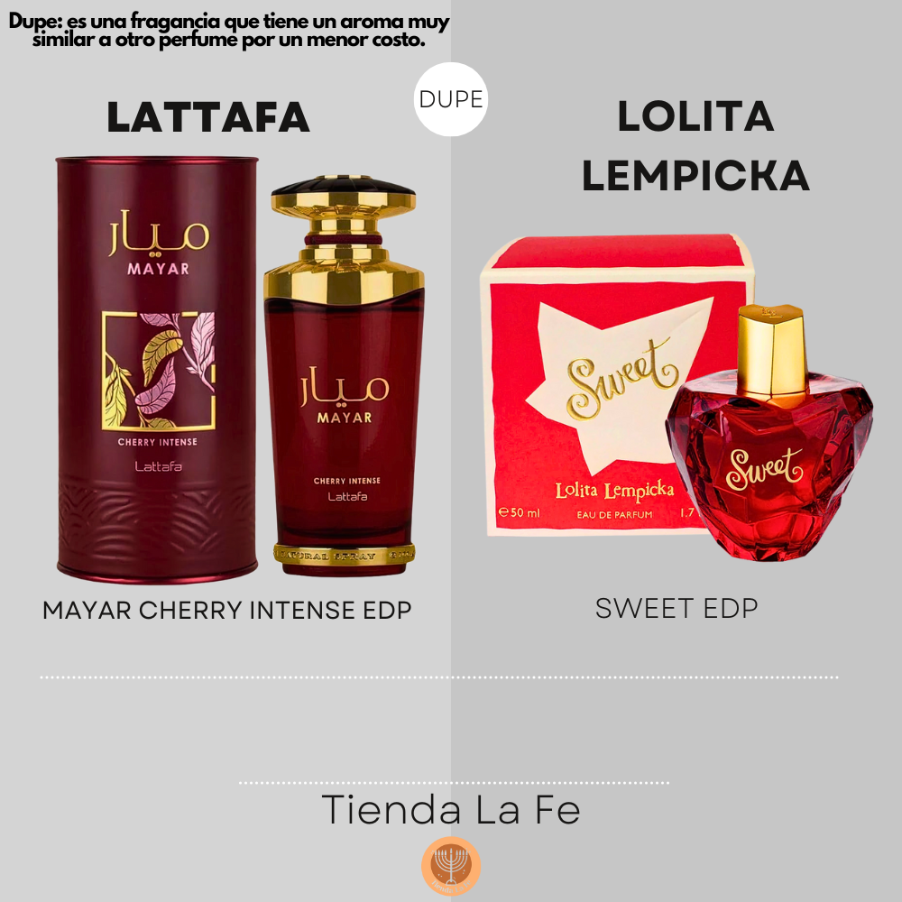 LATTAFA MAYAR CHERRY INTENSE EDP 100ML (M) (DUPE LOLITA LEMPICKA SWEET
