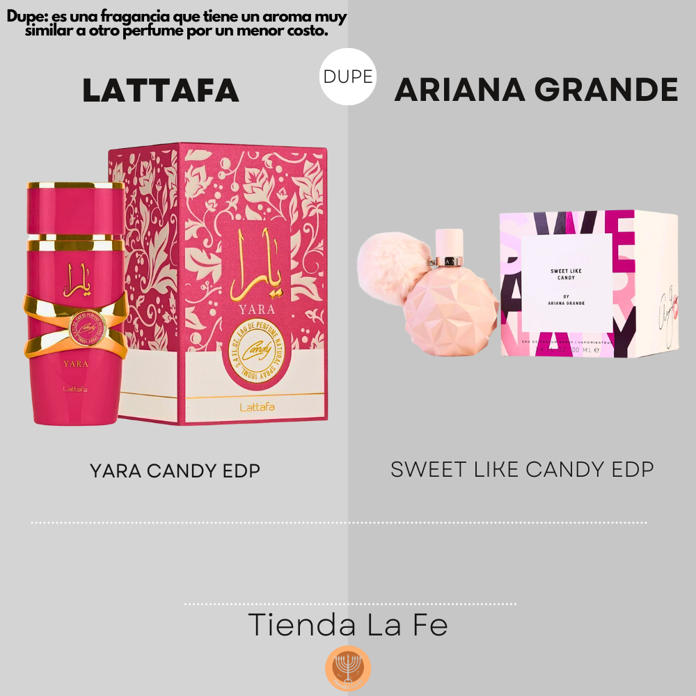 LATTAFA YARA CANDY EDP 100ML (M) (DUPE ARIANA GRANDE SWEET LIKE CANDY