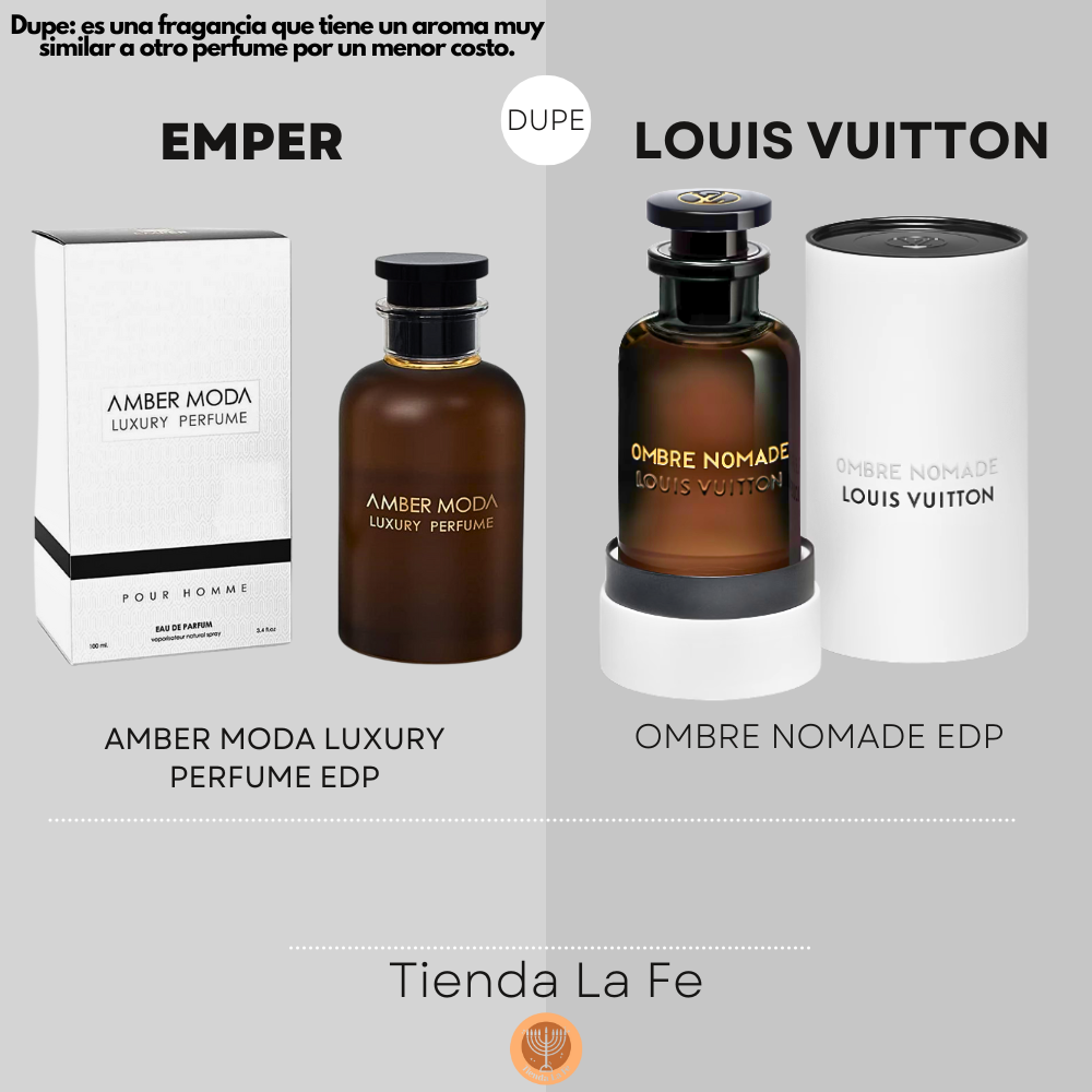 EMPER AMBER MODA LUXURY PERFUME EDP 100ML (U) (DUPE LOUIS VUITTON OMBR