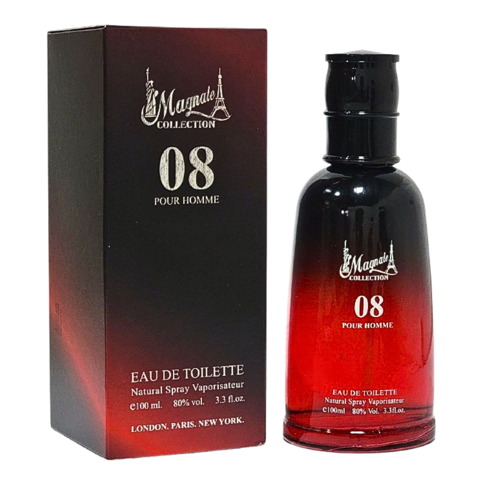 MAGNATE COLLECTION 08 POUR HOMME EDT 100ML (H) (AROMA SIMILAR CHRISTIA