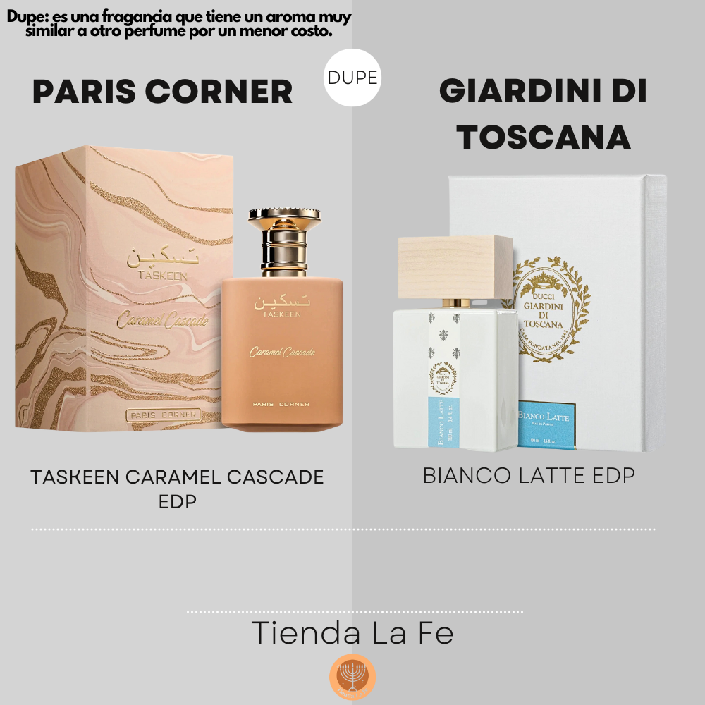 PARIS CORNER TASKEEN CARAMEL CASCADE EDP 100ML (M) (DUPE GIARDINI DI T