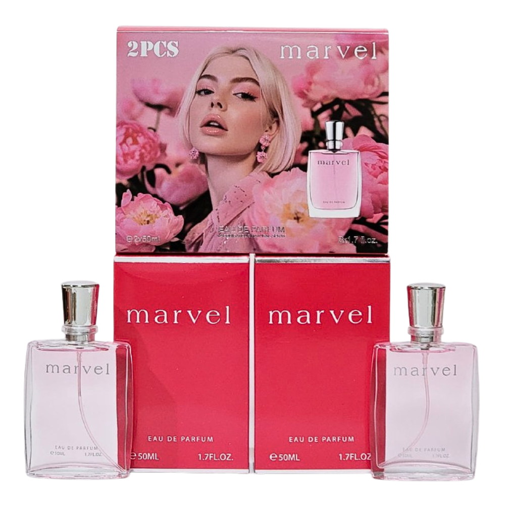 SET LUCA PERFUME MARVEL EDP 50MLX2 (M)