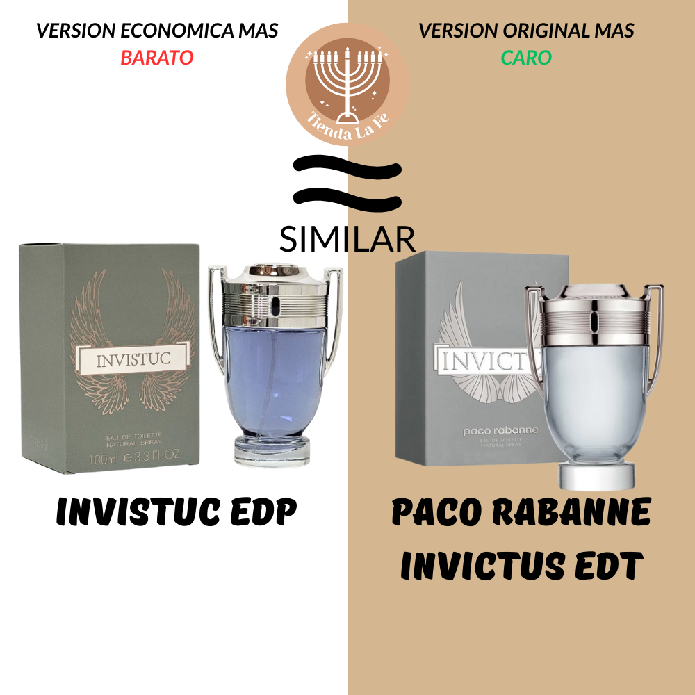 INVISTUC EDP 100ML (H) (AROMA SIMILAR PACO RABANNE INVICTUS EDP)