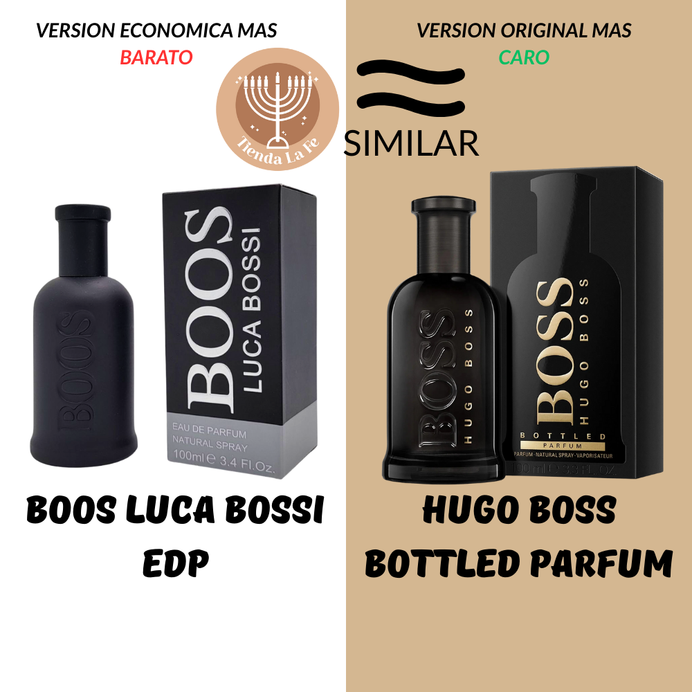 BOOS LUCA BOSSI EDP 100ML (H) (AROMA SIMILAR HUGO BOSS BOTTLED PARFUM)