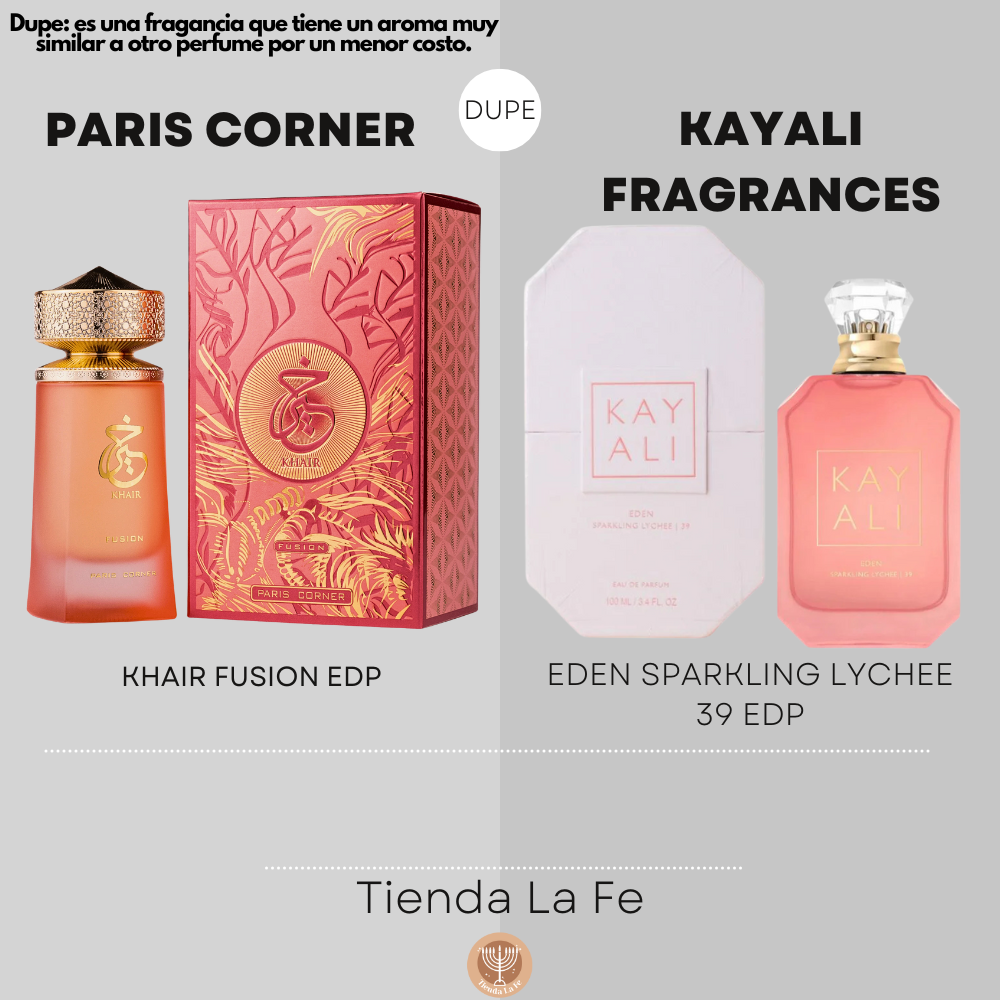 PARIS CORNER KHAIR FUSION EDP 100ML (M) (DUPE KAYALI FRAGRANCES EDEN S