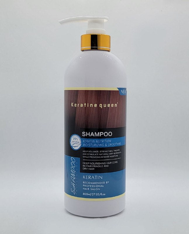 SHAMPOO DE KERATINA HIDRATANTE SUAVIZANTE KERATIE QUEEN 800ML