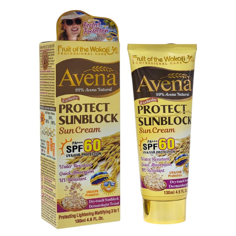 PROTECTOR SOLAR EN CREMA RESISTENTE AL AGUA SPF60 DE RAPIDA ABSORCION