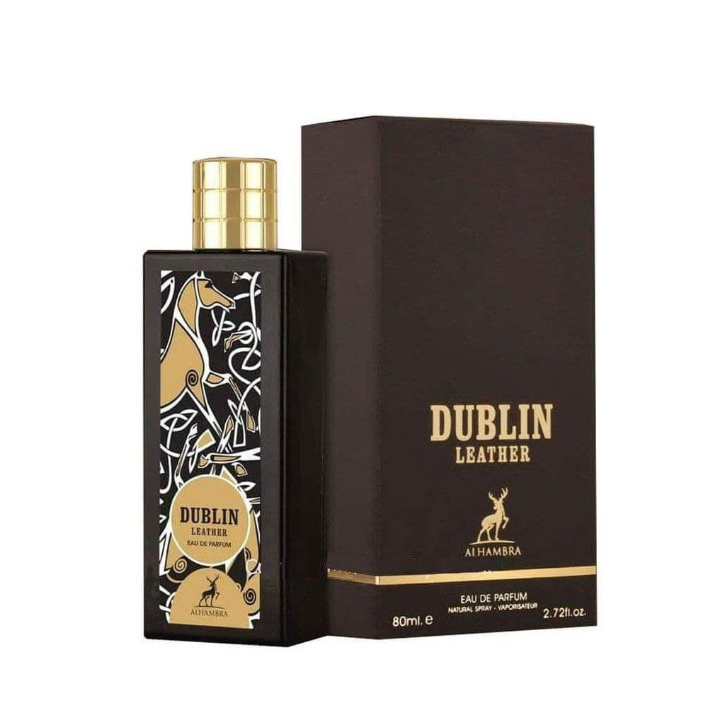 MAISON ALHAMBRA DUBLIN LEATHER EDP 80ML