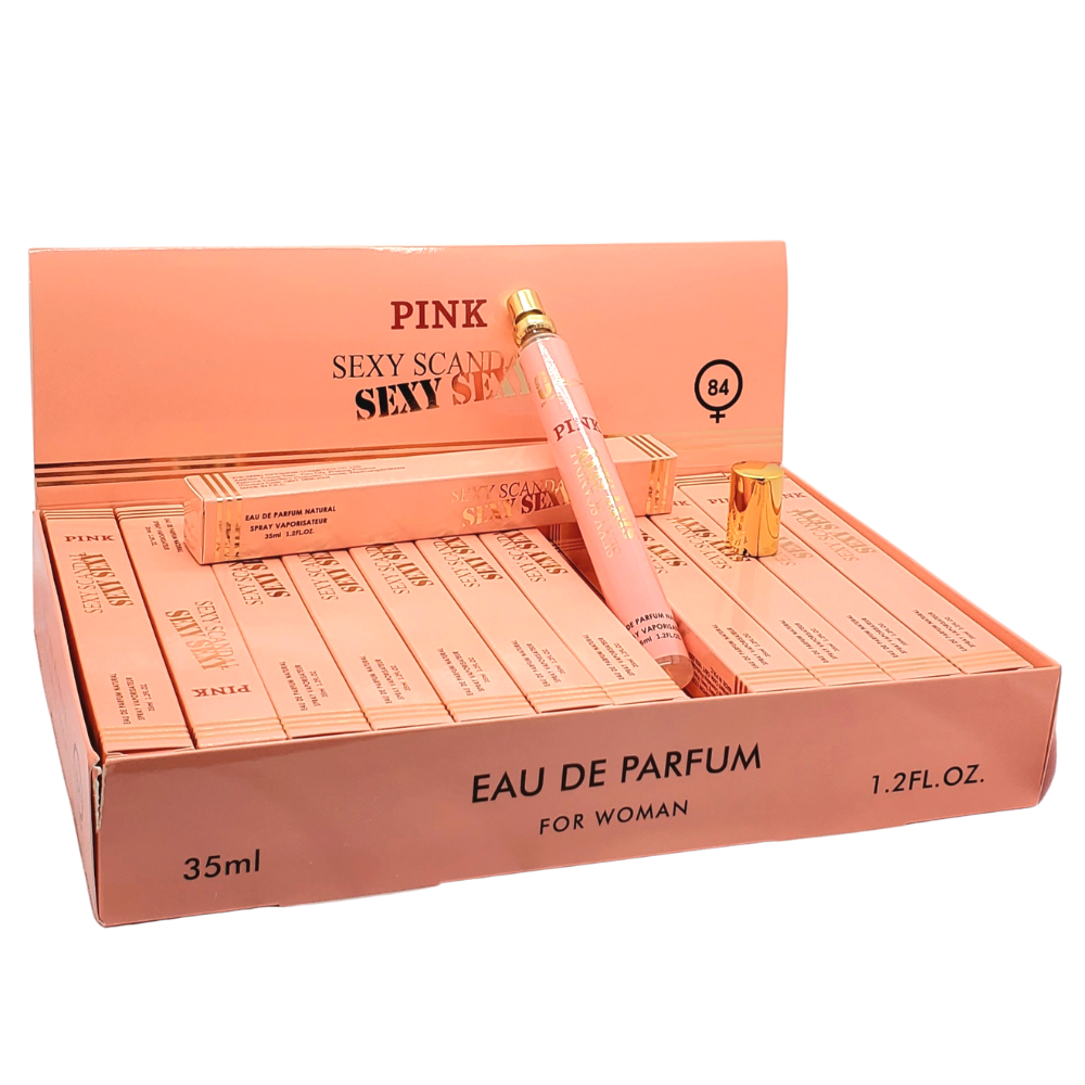 Mini Perfume En Tubo Para Dama Pink Sexy Scandal Sexy Sexy Edp 35ml