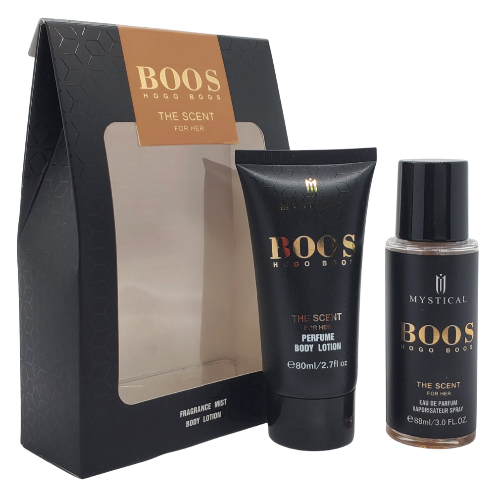 SET SPLASH MINI 88ML BOOS HOGO BOOS -BODY LOTION 80ml -SPLASH 88ml