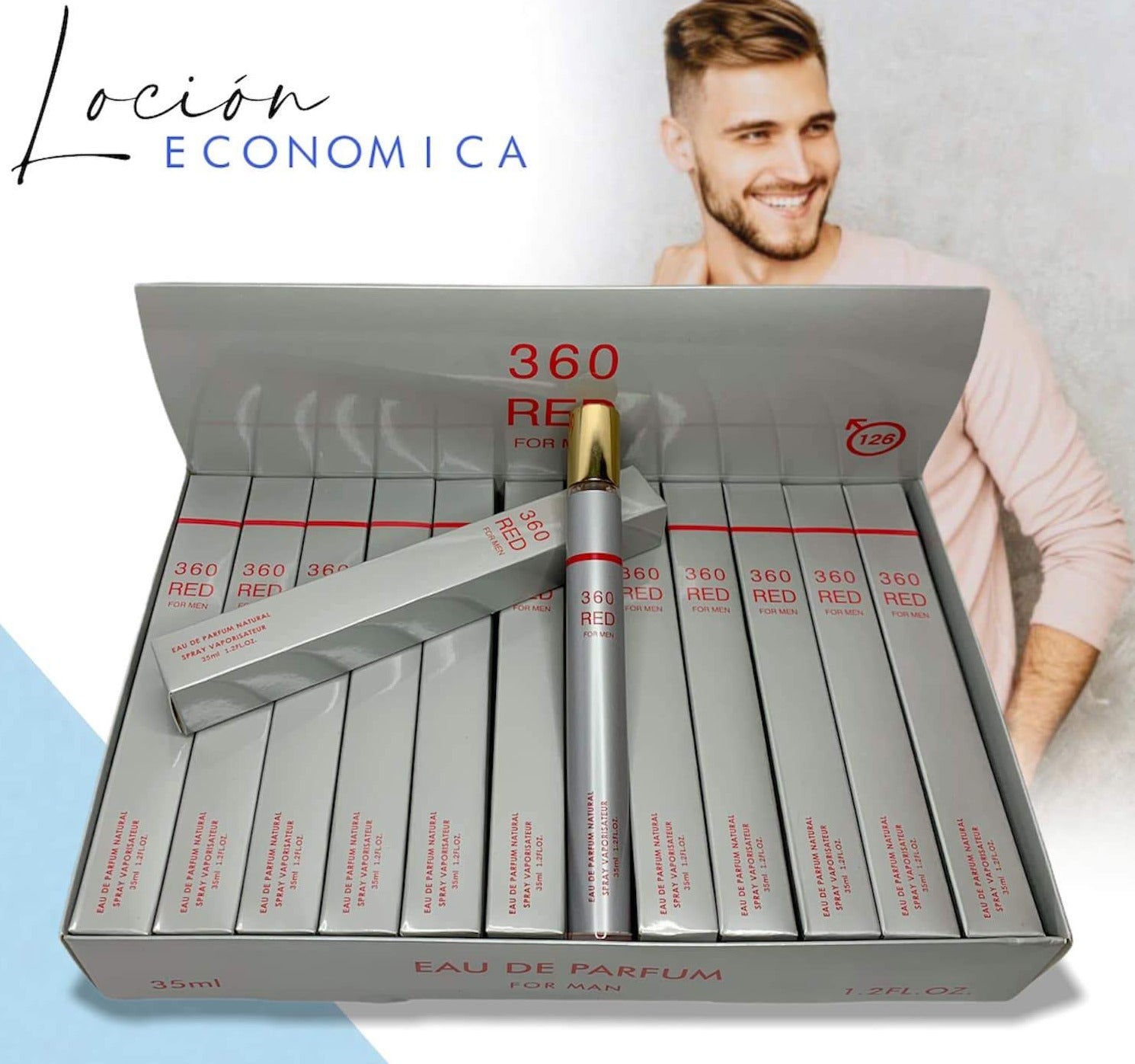 LOCION EN TUBO ECONOMICO