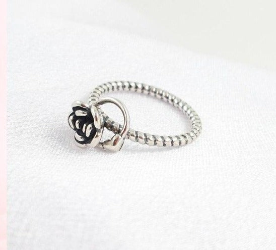 PANI1607 ANILLO FLOR PANDORA, PLATA 925