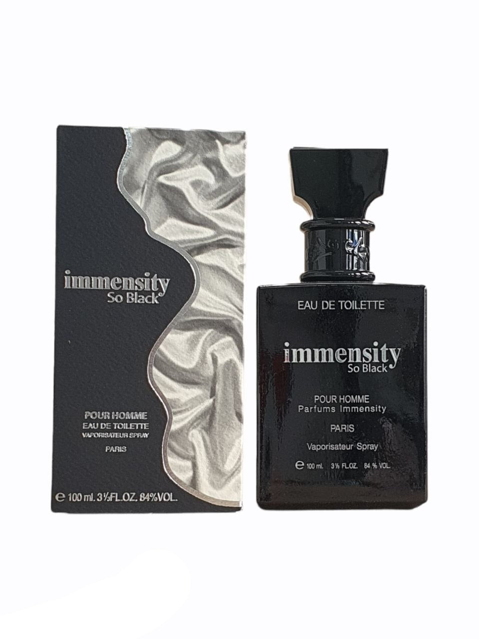 IMMENSITY SO BLACK EDT 100ML