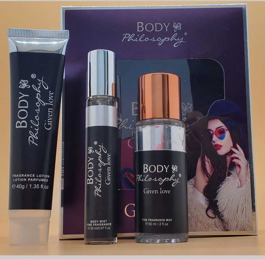 SET SPLASH ECONOMICO BODY PHYLOSOPHY GIVEN LOVE