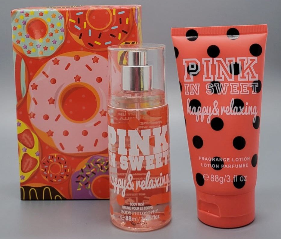 SET SPLASH MINI 88ML HAPPY & RELAXING -SPLASH 88ml -CREMA 88ml